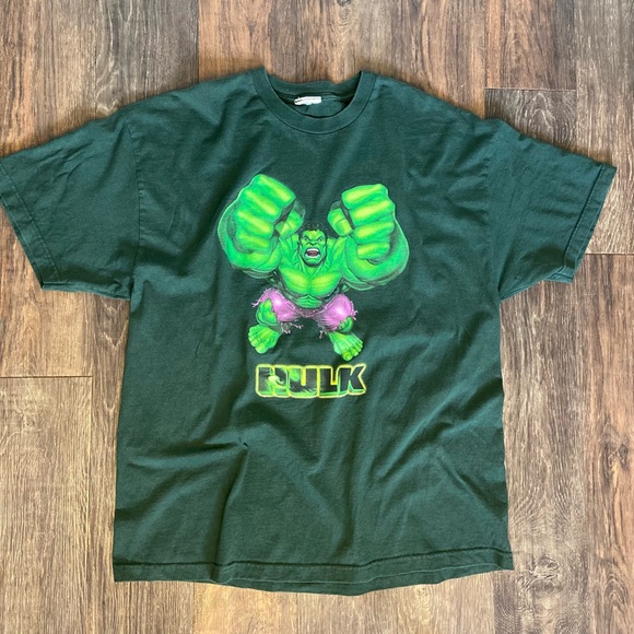 Hulk | Shirts | Rare Vintage Hulk Official Movie Merchandise 203 Film ...